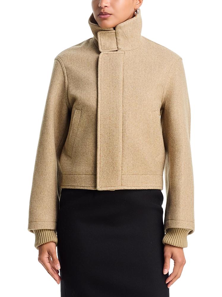 VICTORIA BECKHAM Victoria Beckham Wool Blend Bomber Jacket